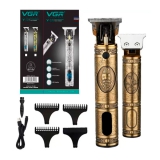 APARADOR DE PELO VGR V-228 DORADO CARREGAVEL 5V/USB | LG Importados - Paraguai