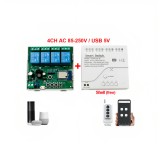MODULO RELE SMART 4LIFE TYWD 4CH-RF WIFI WITHE | LG Importados - Paraguai