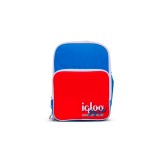 MOCHILA TERMICA IGLOO 12L RETRO RED/BLUE | LG Importados - Paraguai